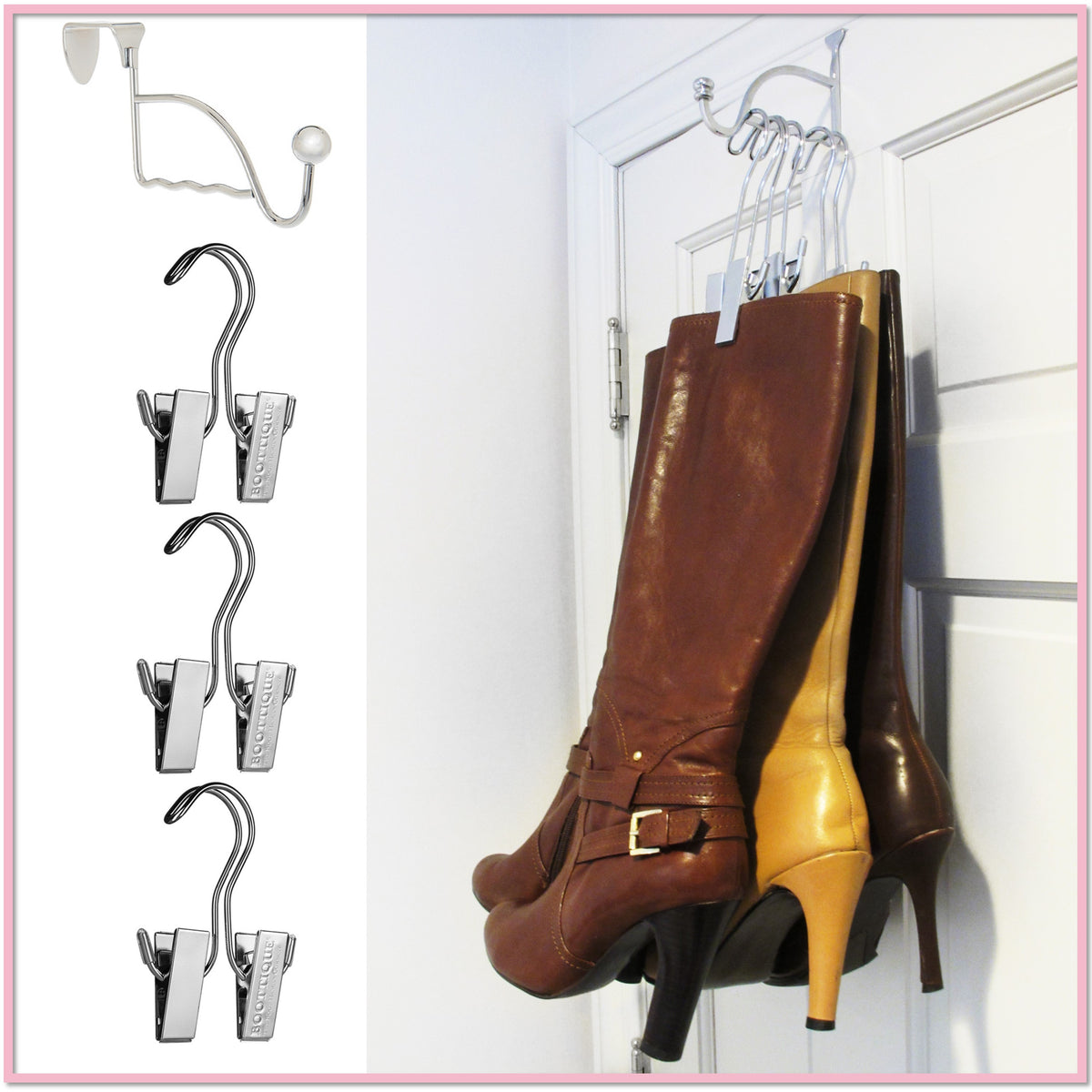 Over the Door Clothes and Boot Valet - Boottique