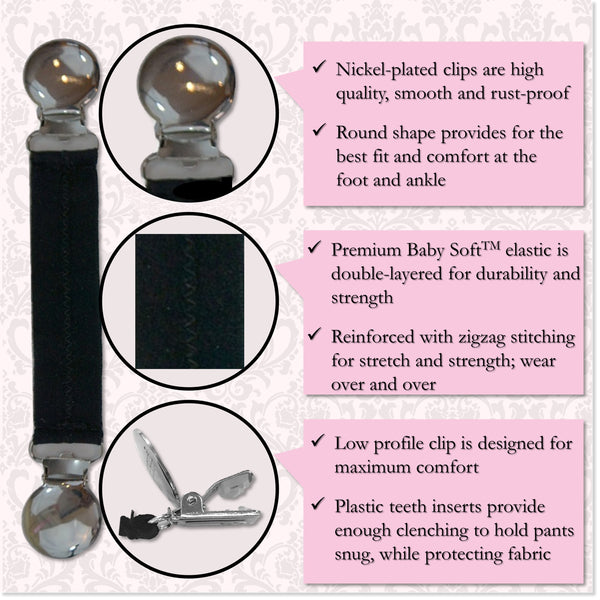 Boot Snugs™ Pant Clips - Boottique