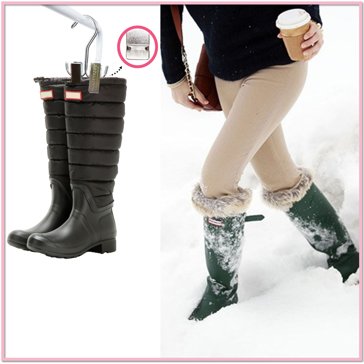 The Winter Boot Hanger (Set of 3) - for UGGs, Sorels, Muk Luks, Hunter ...